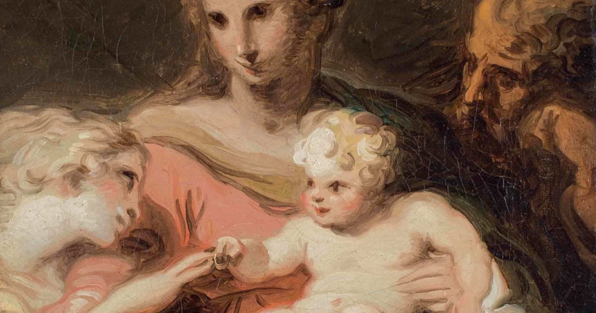 Felice Giani, Mystical marriage of Saint Catherine and Saint Joseph ...